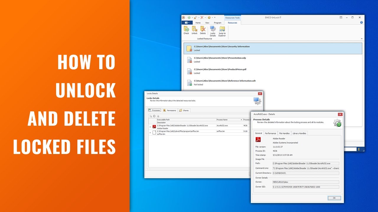 Unlocking the Mystery: How to Delete a Locked File in Windows 10 ...