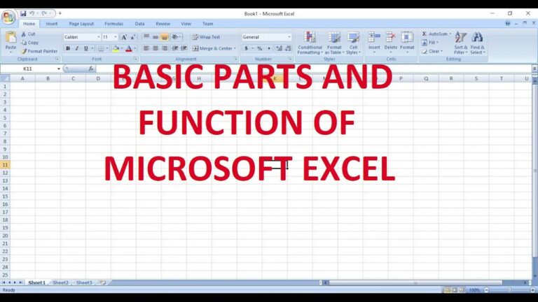 Navigating the Spreadsheet Seas: A Comprehensive Guide to Identifying Basic Parts of the Excel ...