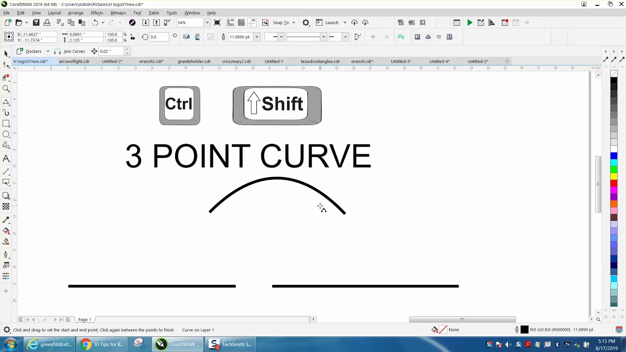 Mastering The 3 Point Curve Tool In Coreldraw A Comprehensive Guide