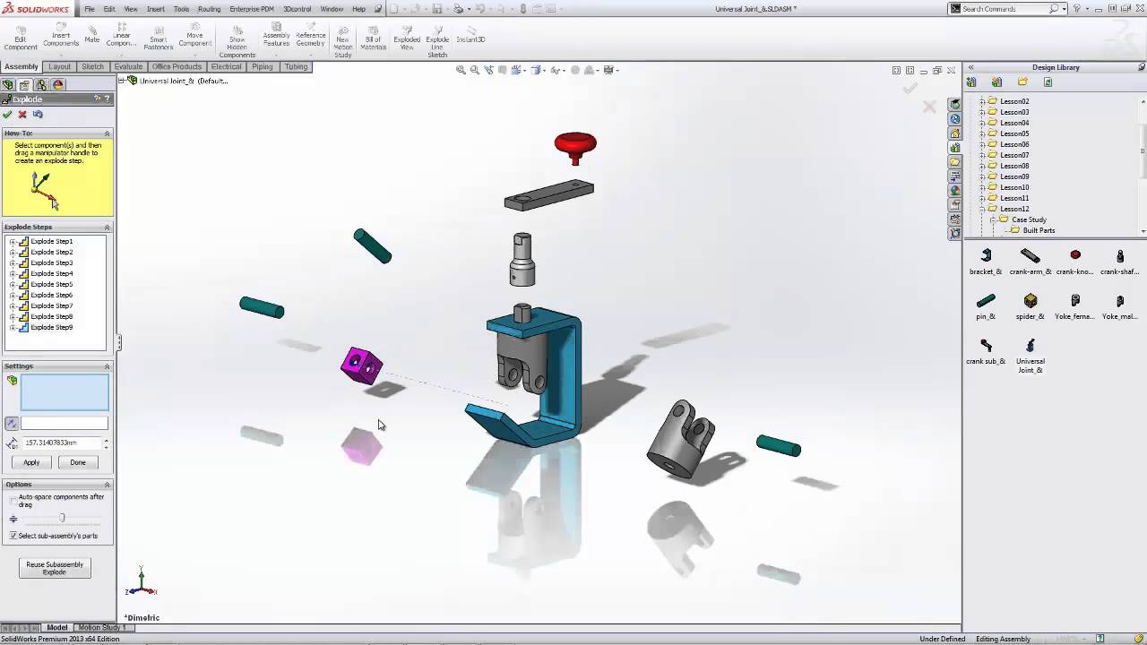 Mastering Exploded Renderings in SolidWorks: A Comprehensive Guide ...